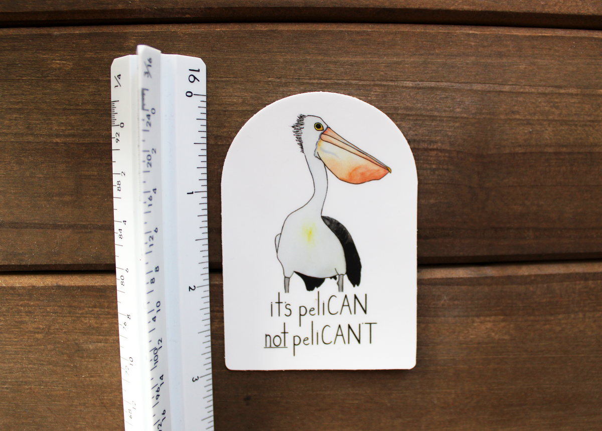 Pelican Pun Sticker – Tidal Salt Co