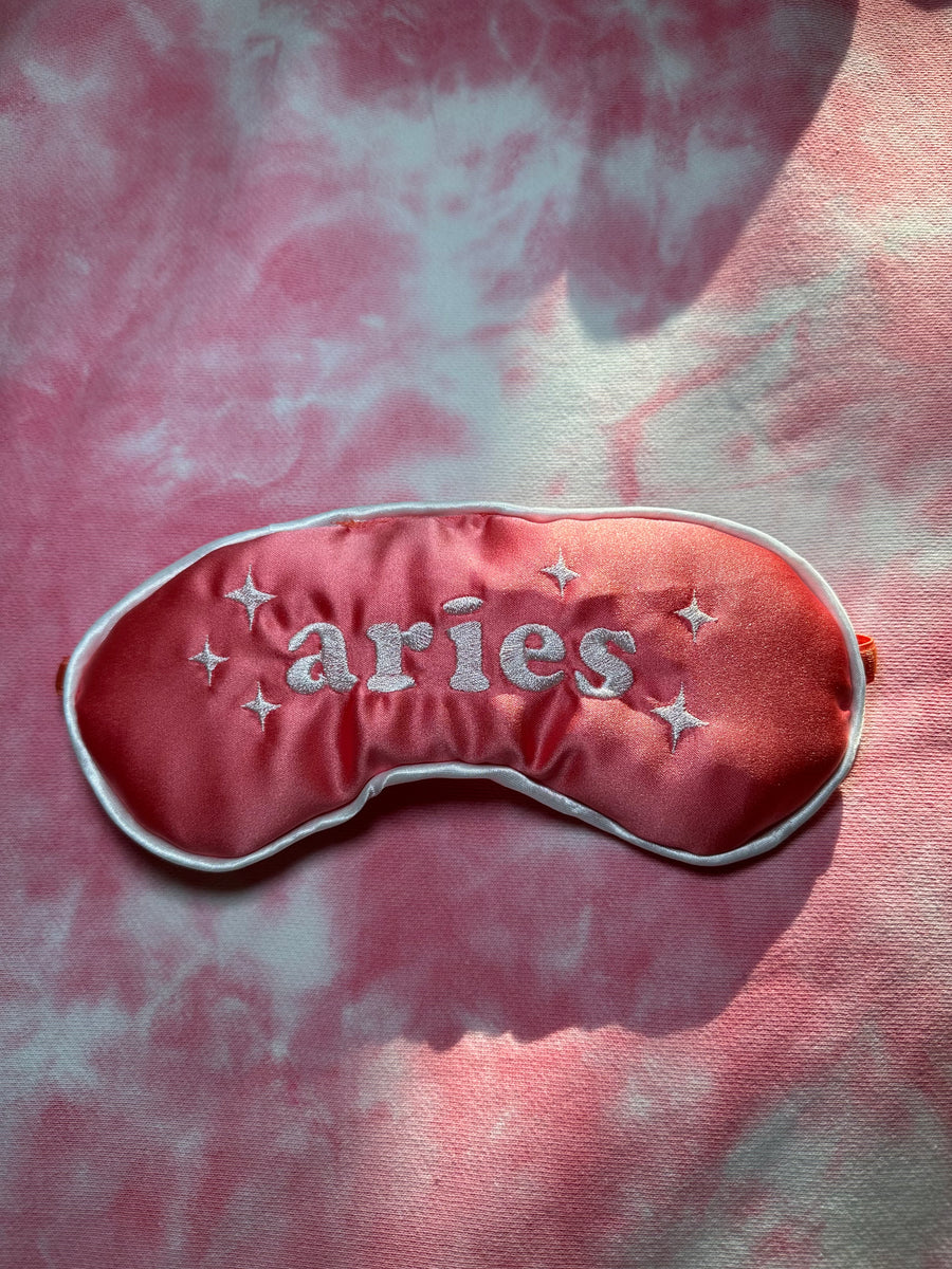 "Aries" Satin Sleep Mask – Tidal Salt Co