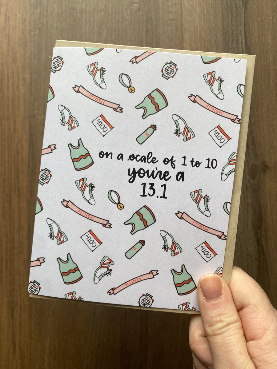 Half Marathon Card – Tidal Salt Co