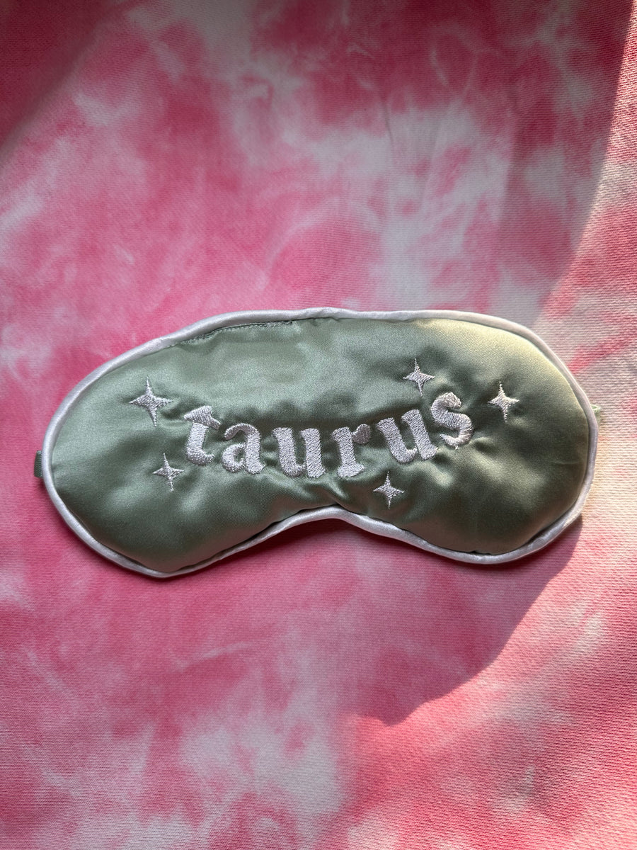 "Taurus" Satin Sleep Mask – Tidal Salt Co