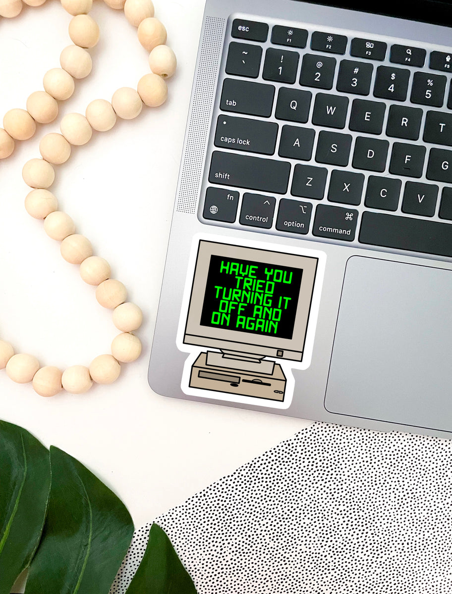 Computer IT Sticker – Tidal Salt Co