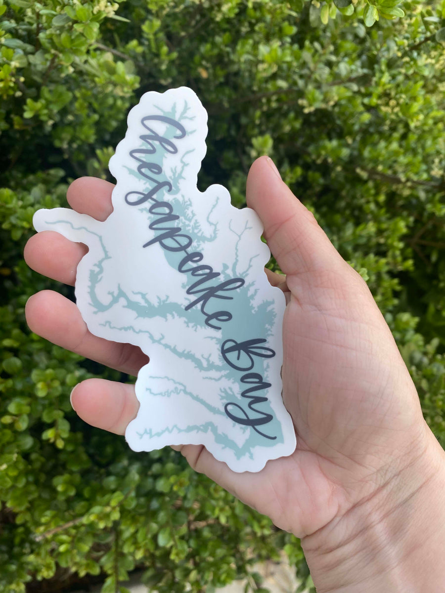 Chesapeake Bay Sticker – Tidal Salt Co