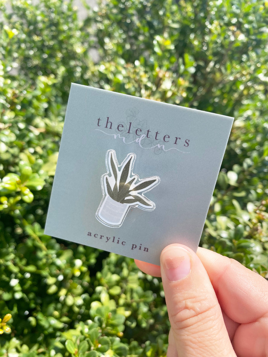 Potted Plant Pin – Tidal Salt Co
